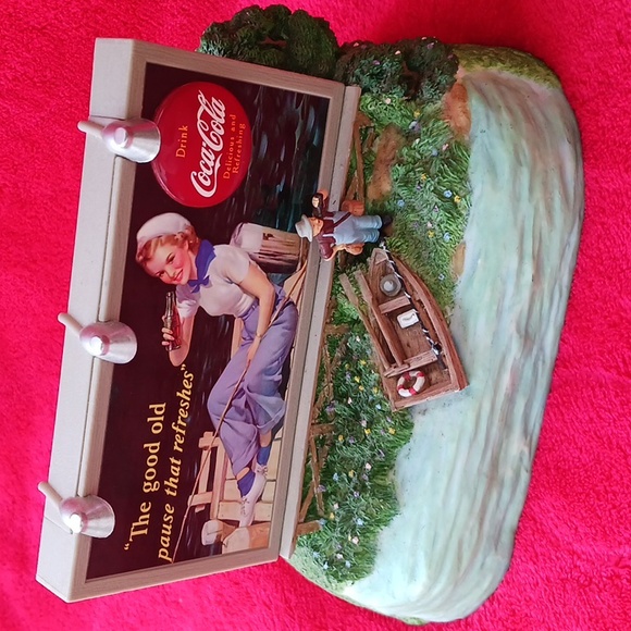 Coca Cola | Art | Vintage Billboard Cocacola Bank 99 | Poshmark